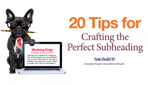 Write Irresistible Subheadings: 20 Tips to Keep Readers Hooked